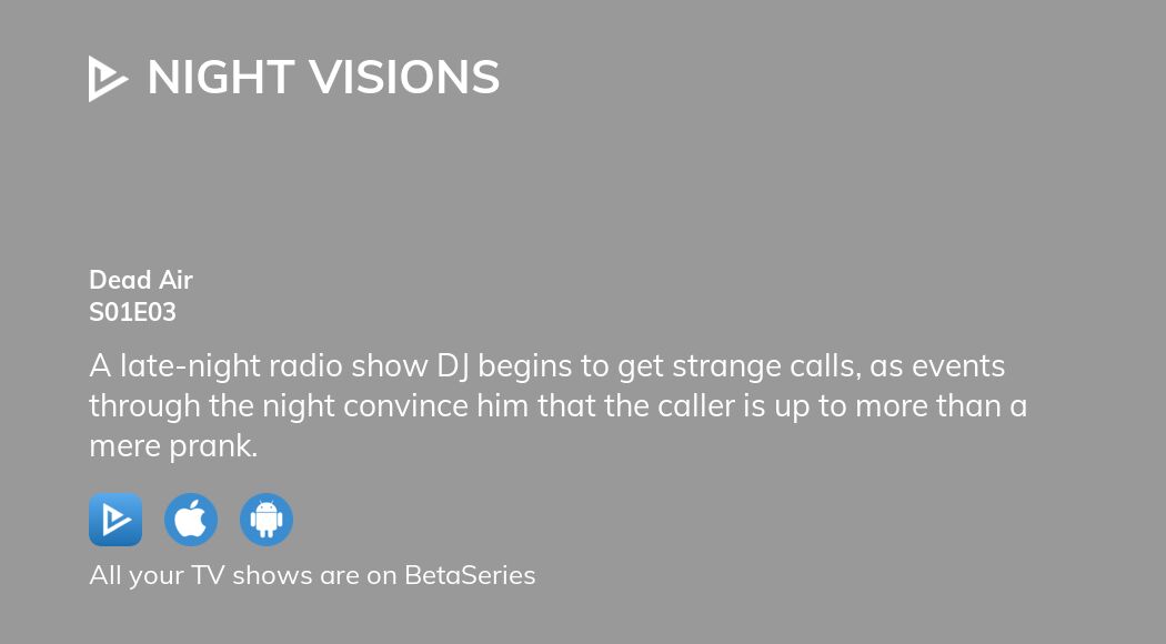 Where to watch Night Visions season 1 episode 3 full streaming ...