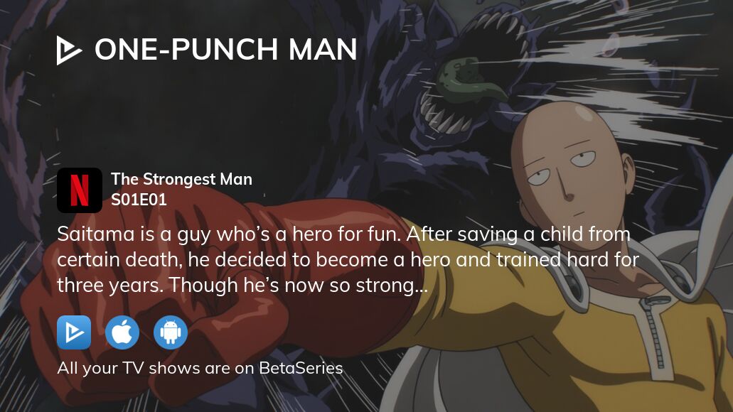 Watch One-Punch Man season 1 episode 1 streaming