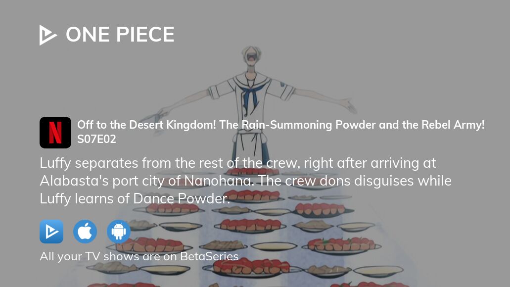 Watch One Piece season 7 episode 2 streaming online | BetaSeries.com