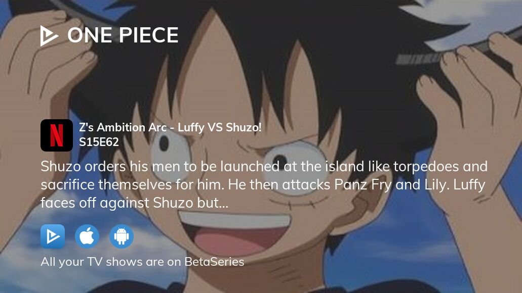 Watch One Piece season 15 episode 62 streaming