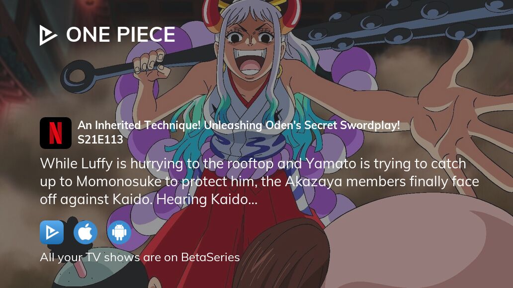 Where to watch One Piece season 21 episode 113 full streaming ...