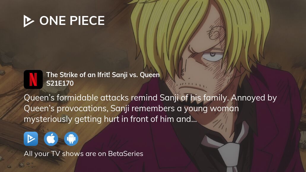 Watch One Piece season 21 episode 170 streaming