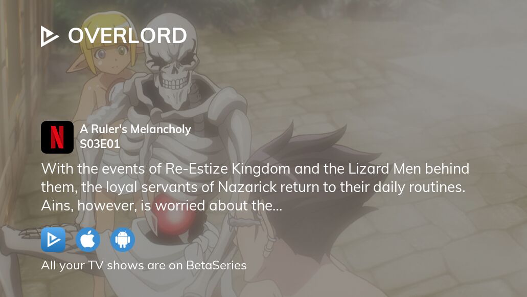 Watch Overlord season 3 episode 1 streaming