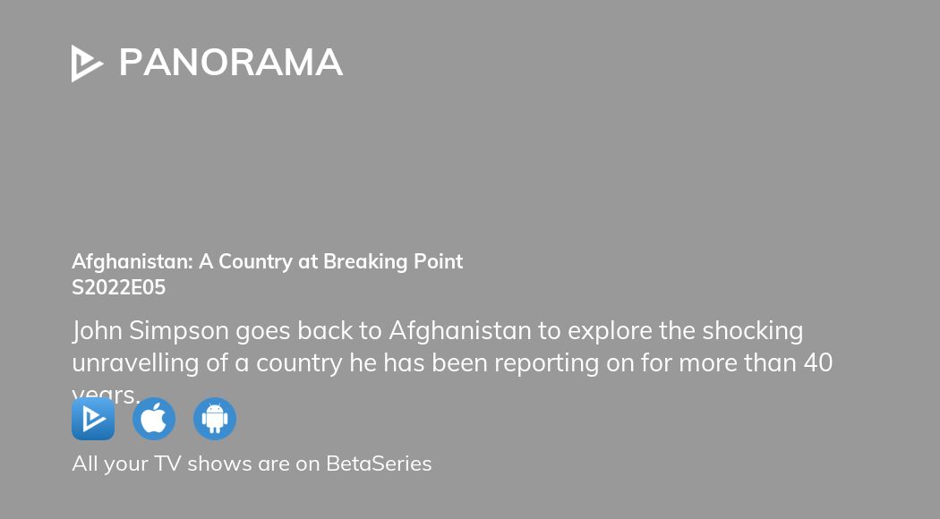 Watch Panorama season 2022 episode 5 streaming