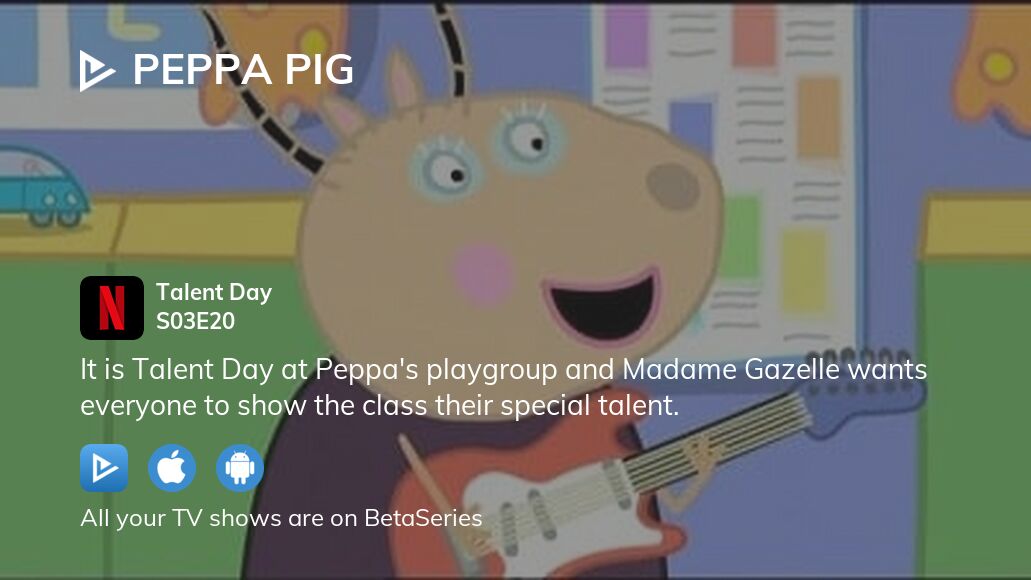 Watch Peppa Pig season 3 episode 20 streaming