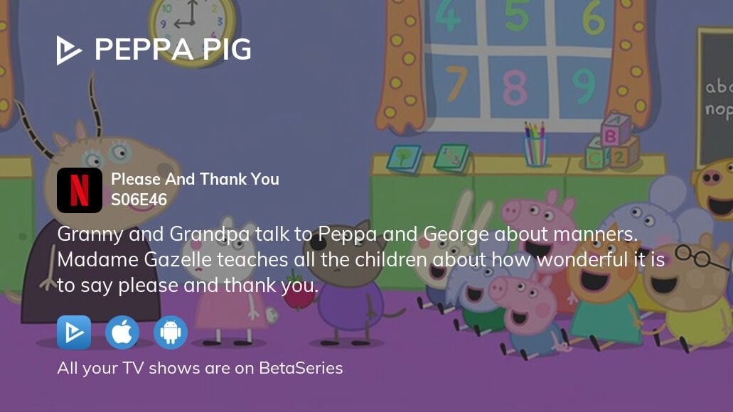 Where to watch Peppa Pig season 6 episode 46 full streaming ...