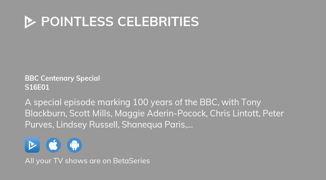 Where to watch Pointless Celebrities season 16 episode 1 full streaming ...