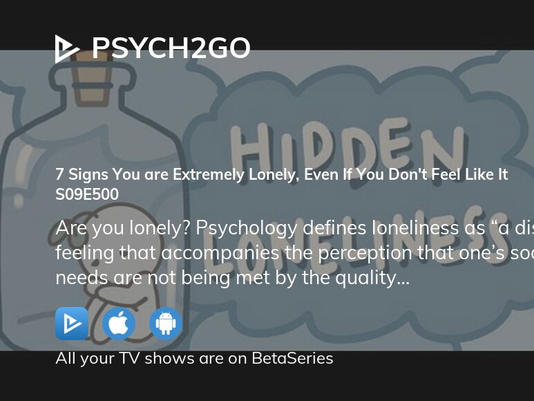Watch Psych2Go season 9 episode 500 streaming online | BetaSeries.com