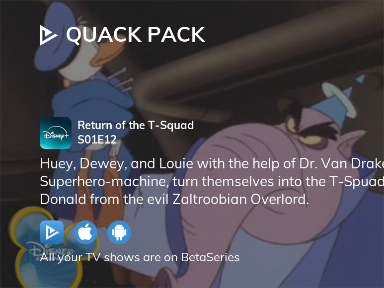 Where To Watch Quack Pack Season 1 Episode 12 Full Streaming