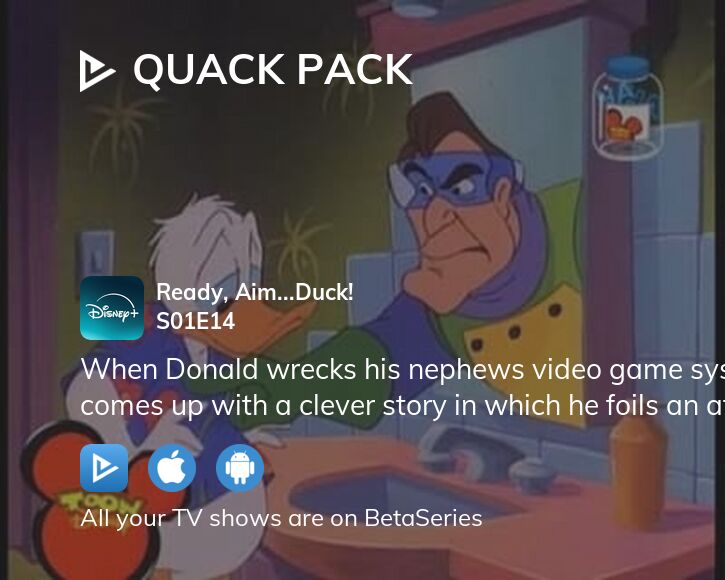 Where to watch Quack Pack season 1 episode 14 full streaming ...