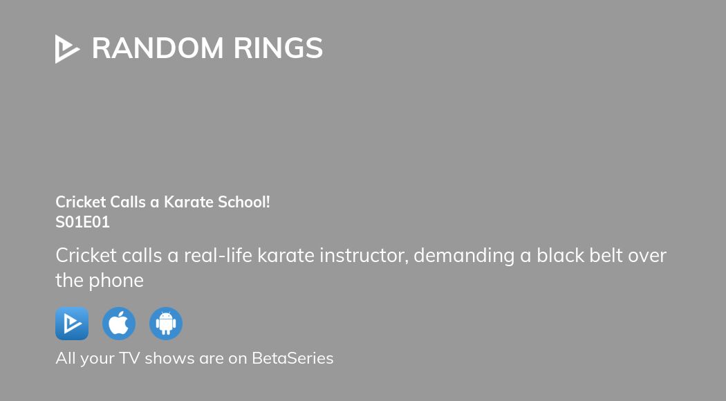 Where to watch Random Rings season 1 episode 1 full streaming ...