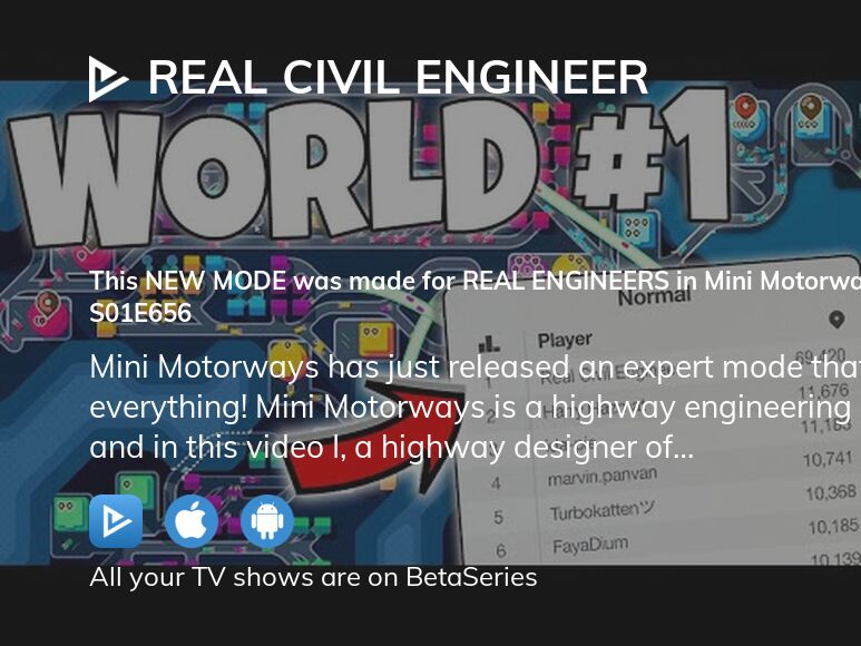 Watch Real Civil Engineer season 1 episode 656 streaming