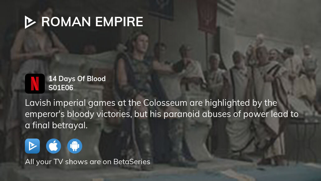 Where to watch Roman Empire season 1 episode 6 full streaming ...
