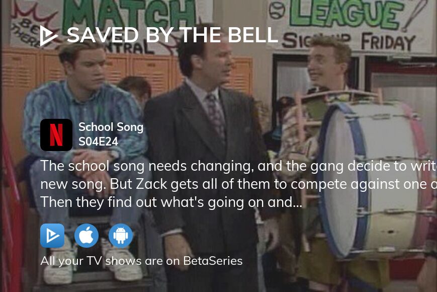 Where to watch Saved by the Bell season 4 episode 24 full streaming ...