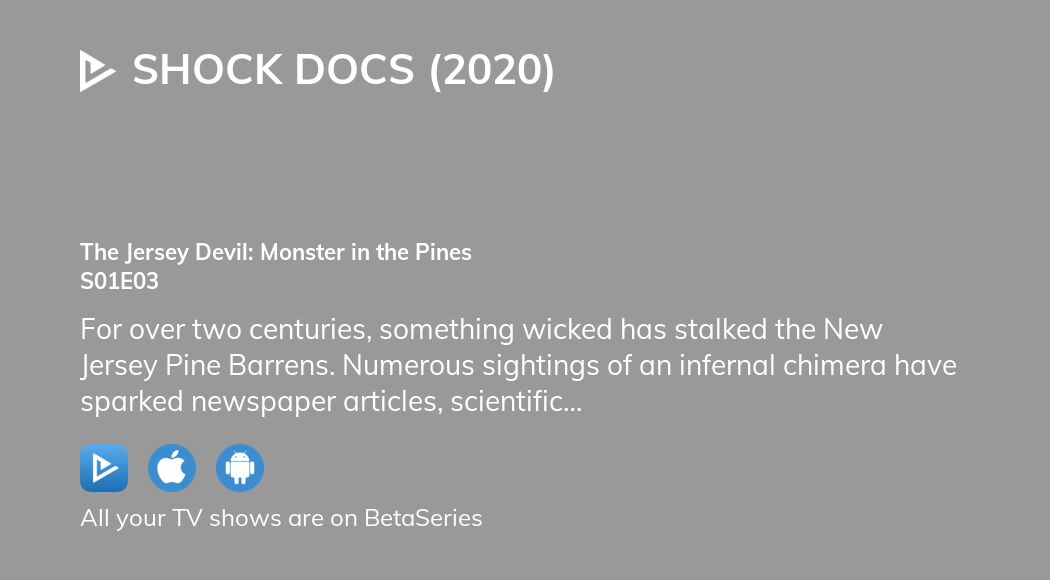 Where to watch Shock Docs (2020) season 1 episode 3 full streaming? | BetaSeries.com