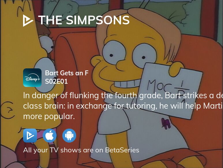 Watch The Simpsons season 2 episode 1 streaming
