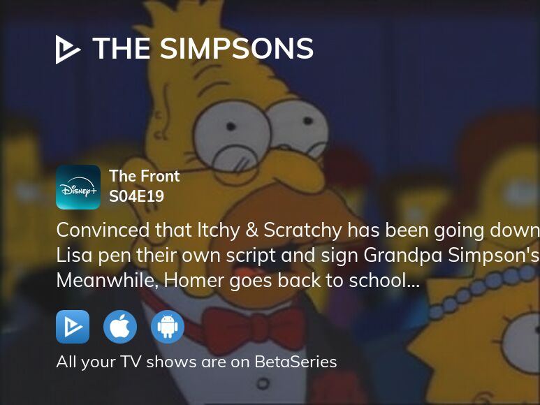 Watch The Simpsons season 4 episode 19 streaming