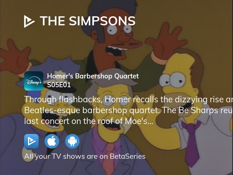Watch The Simpsons season 5 episode 1 streaming