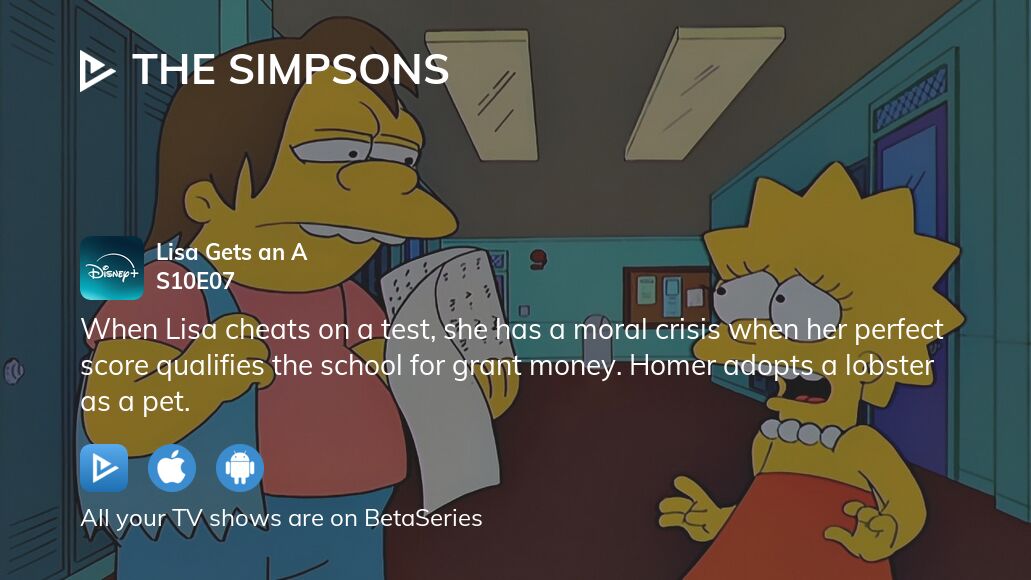 Watch The Simpsons season 10 episode 7 streaming