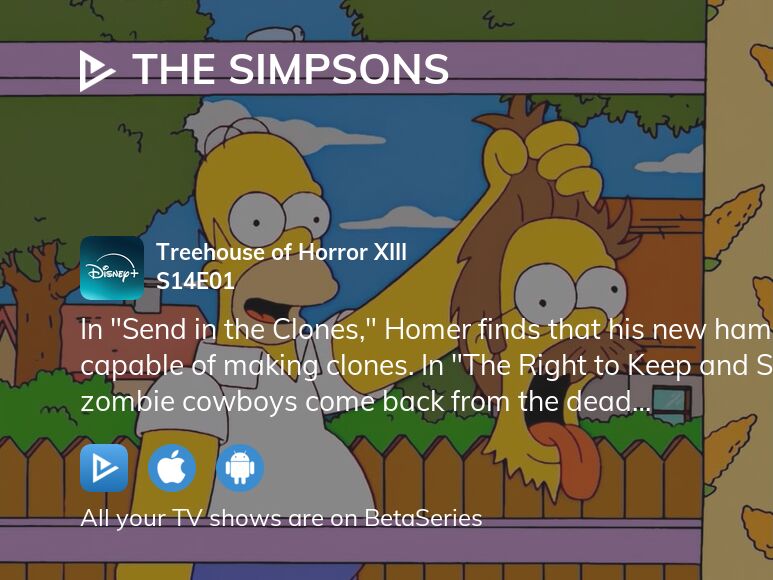 Watch The Simpsons season 14 episode 1 streaming