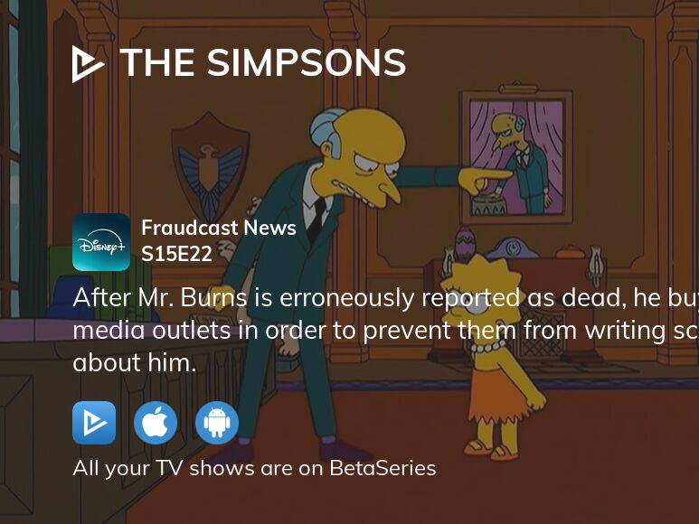 Watch The Simpsons season 15 episode 22 streaming