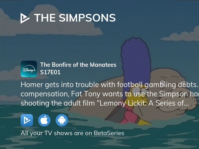 Watch The Simpsons season 17 episode 1 streaming