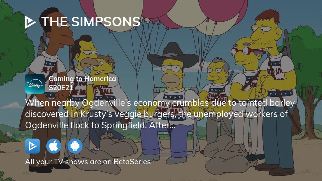 Watch The Simpsons season 20 episode 21 streaming