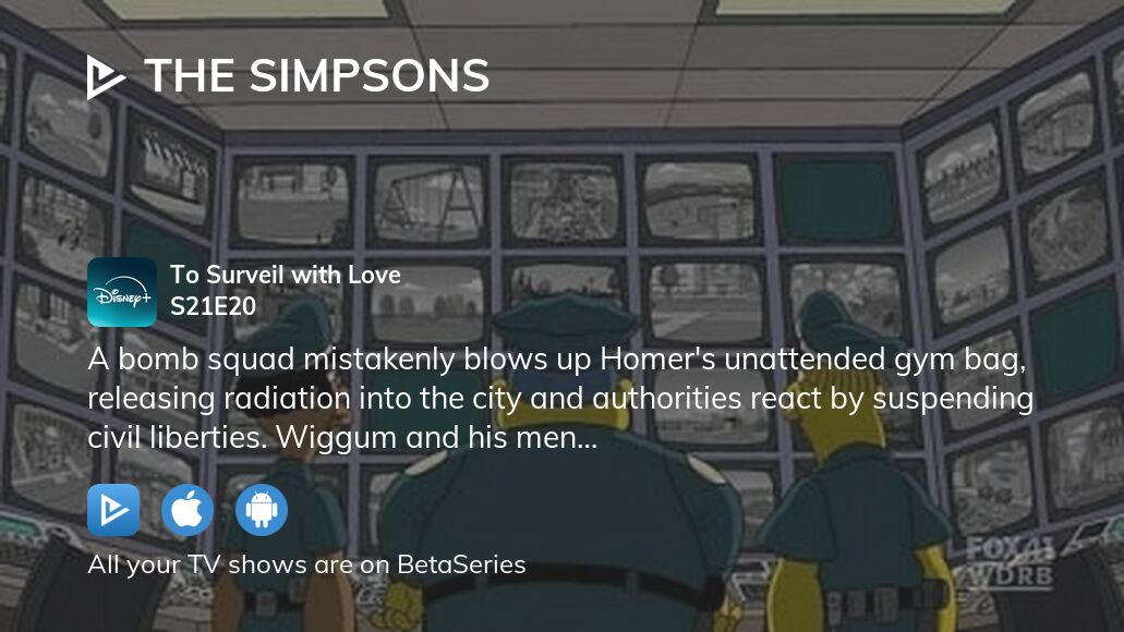 Watch The Simpsons season 21 episode 20 streaming
