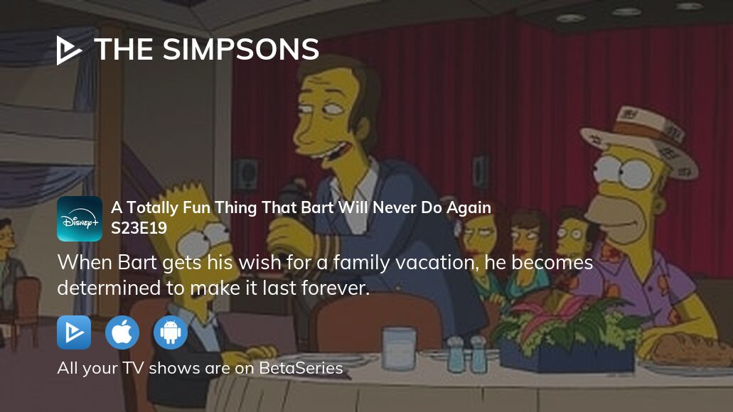 Watch The Simpsons season 23 episode 19 streaming