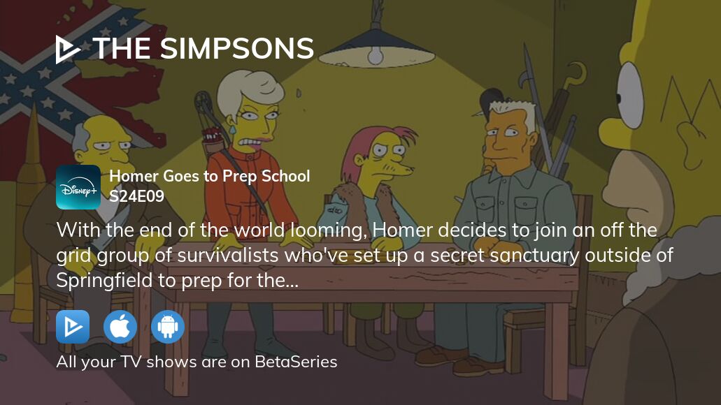 Watch The Simpsons season 24 episode 9 streaming