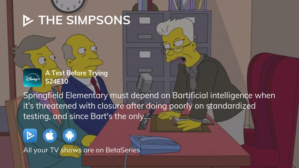 Watch The Simpsons season 24 episode 10 streaming