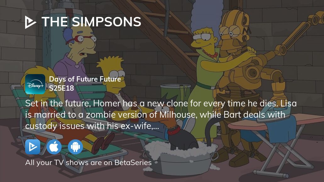 Where to watch The Simpsons season 25 episode 18 full streaming ...