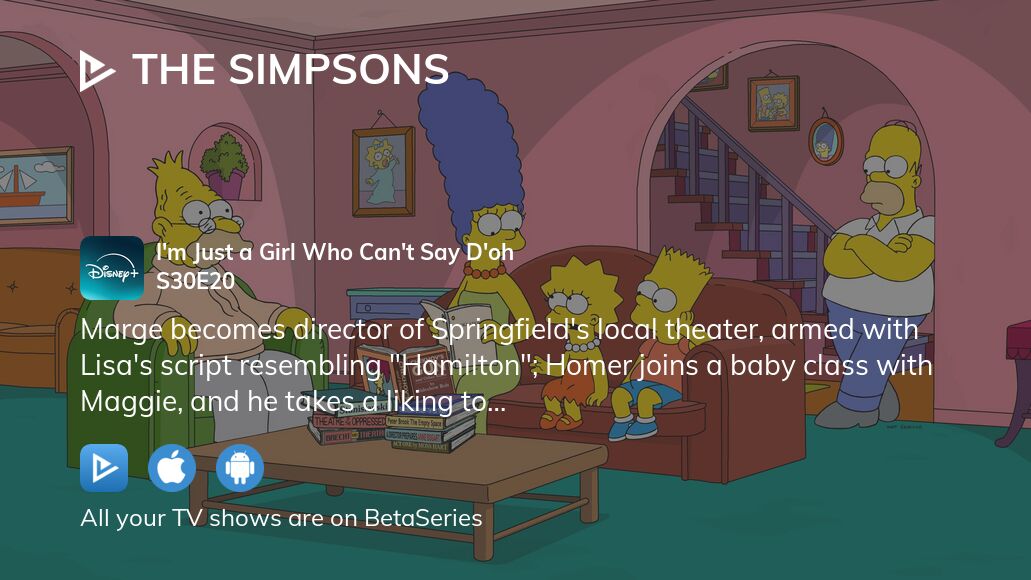 Watch The Simpsons season 30 episode 20 streaming