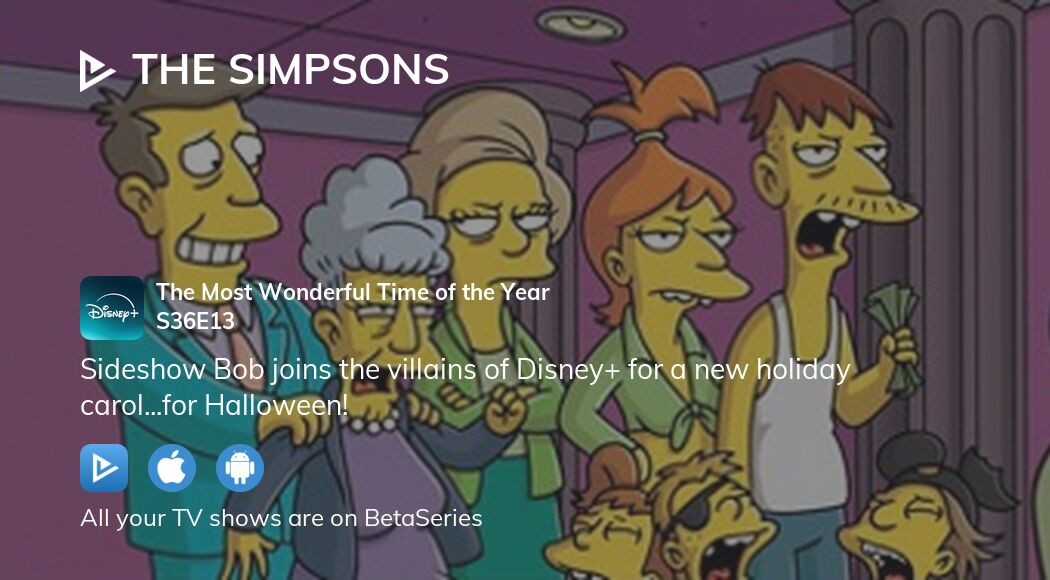 Watch The Simpsons season 36 episode 13 streaming