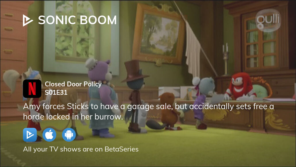 Watch Sonic Boom season 1 episode 31 streaming