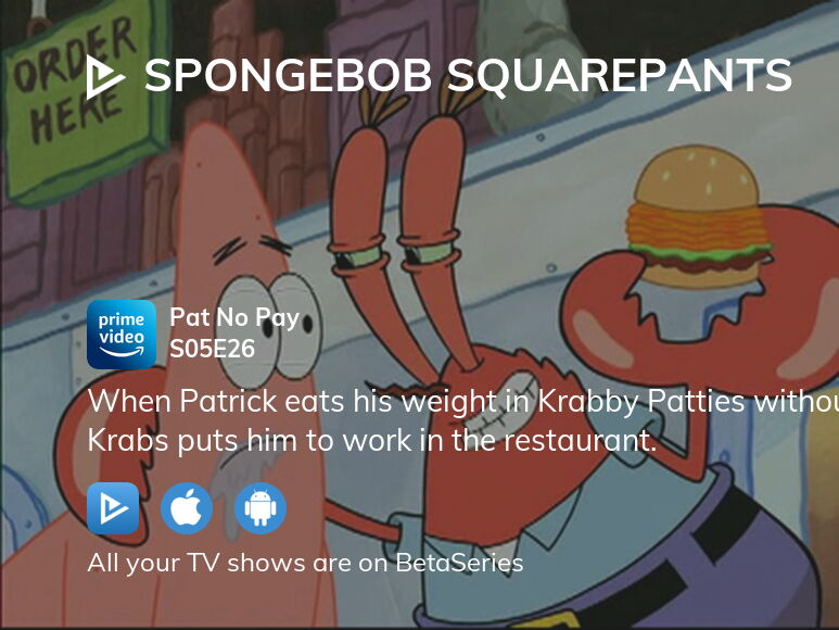 Where to watch SpongeBob SquarePants season 5 episode 26 full streaming ...
