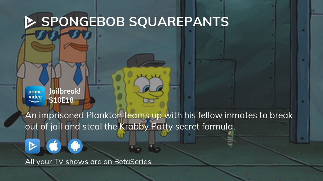 Watch SpongeBob SquarePants season 10 episode 18 streaming