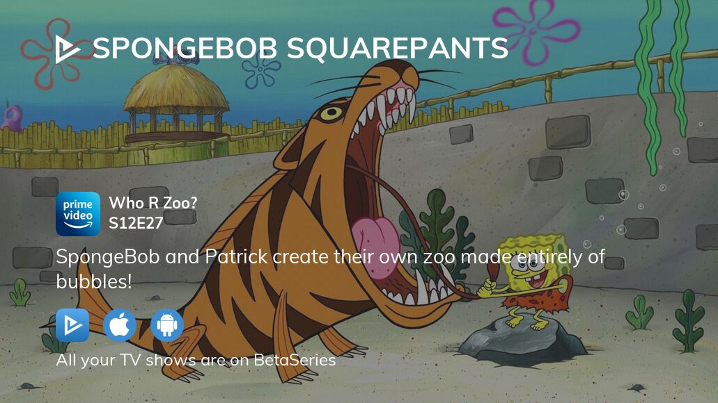 Watch SpongeBob SquarePants season 12 episode 27 streaming