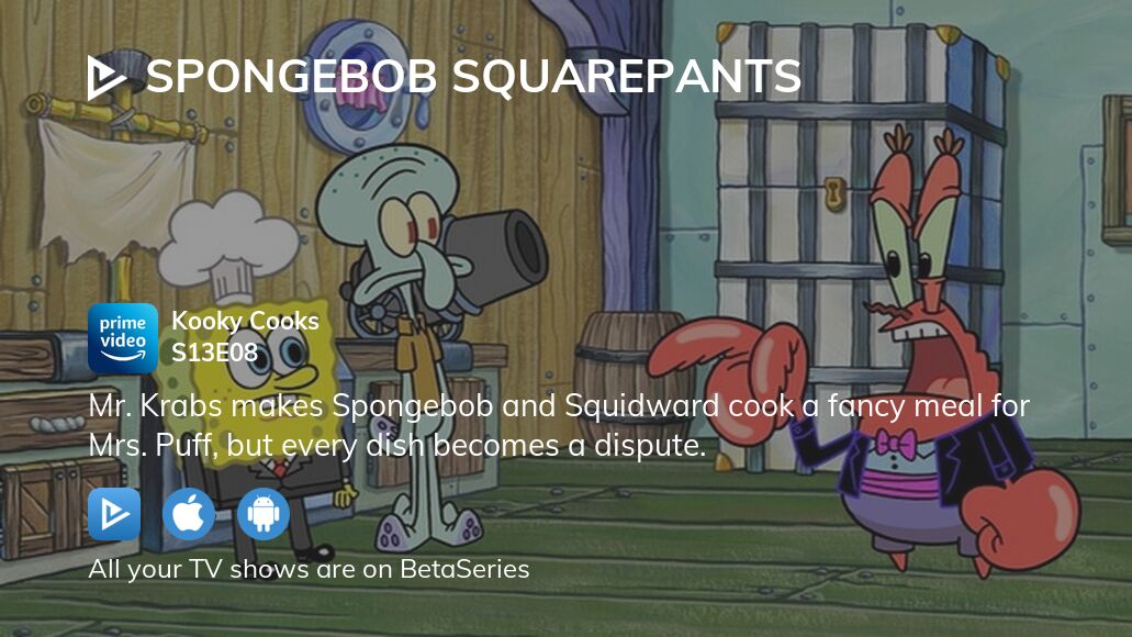 Watch SpongeBob SquarePants season 13 episode 8 streaming