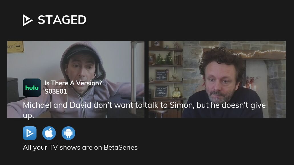 Watch Staged season 3 episode 1 streaming