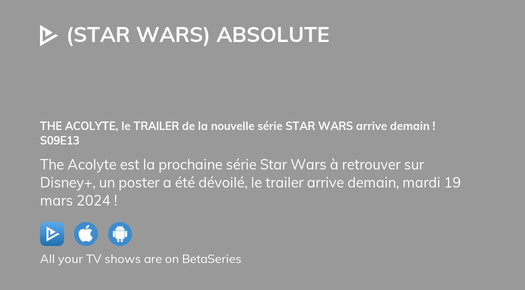 Where to watch Absolute season 9 episode 13 full streaming? | BetaSeries.com