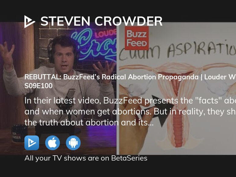 Where to watch Steven Crowder season 9 episode 100 full streaming ...
