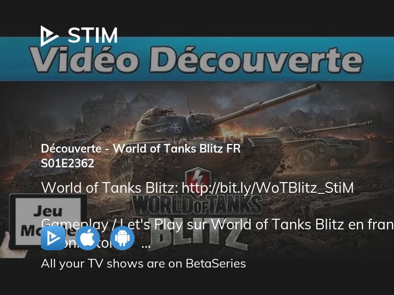 Where to watch StiM season 1 episode 2362 full streaming? | BetaSeries.com