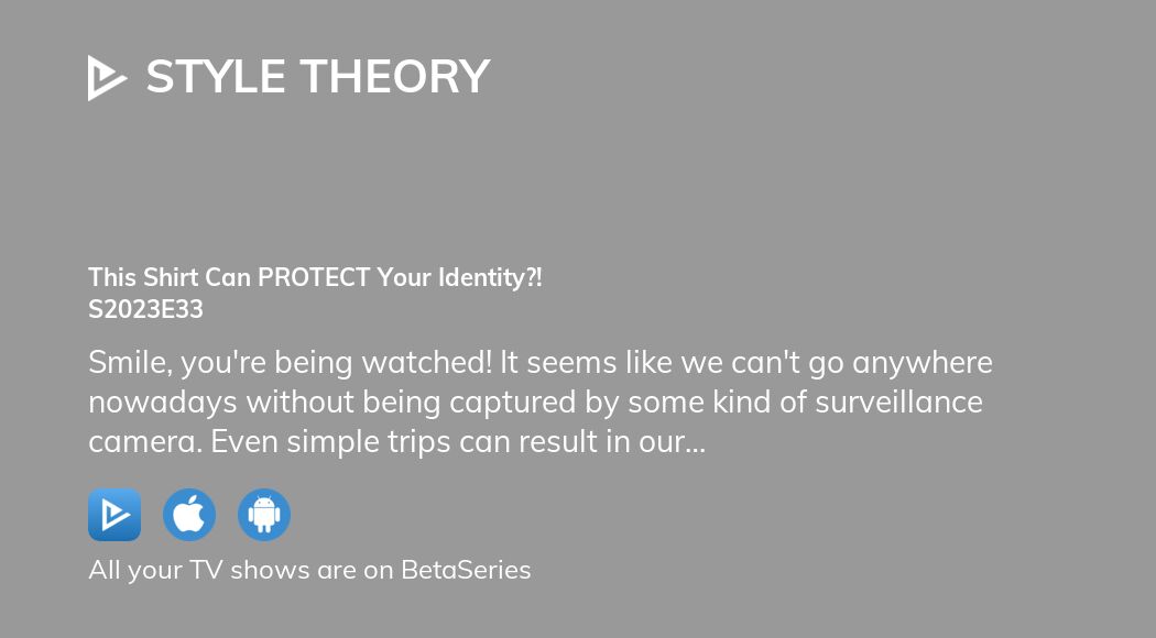 Watch Style Theory season 2023 episode 33 streaming