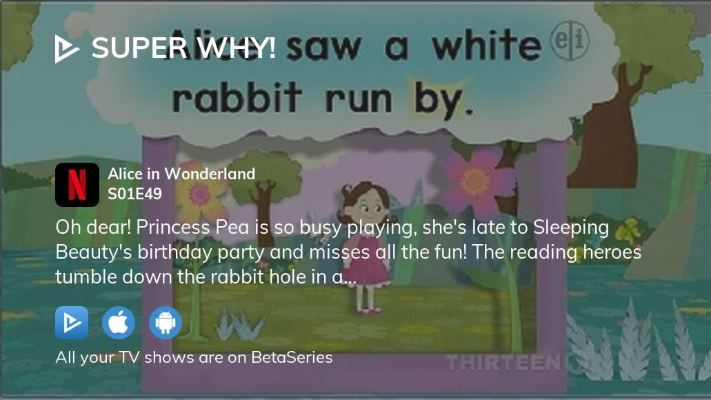 Super Why Alice In Wonderland