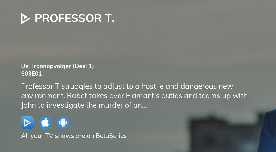 Watch Professor T. season 3 episode 1 streaming