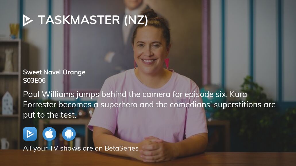 Watch Taskmaster (NZ) season 3 episode 6 streaming online | BetaSeries.com