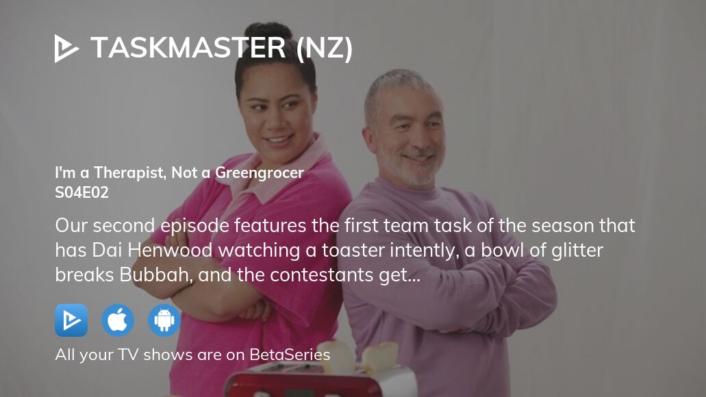 Where to watch Taskmaster (NZ) season 4 episode 2 full streaming ...