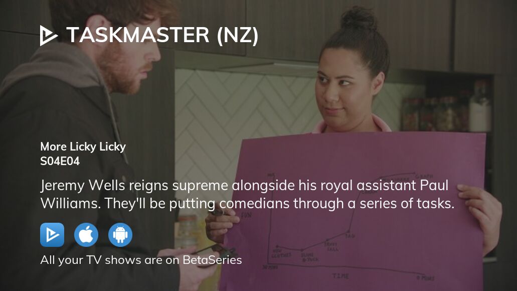 Where to watch Taskmaster (NZ) season 4 episode 4 full streaming ...