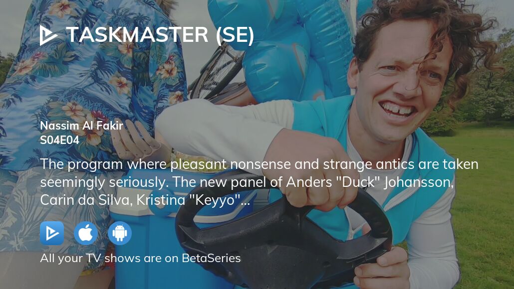 Where to watch Taskmaster (SE) season 4 episode 4 full streaming? | BetaSeries.com